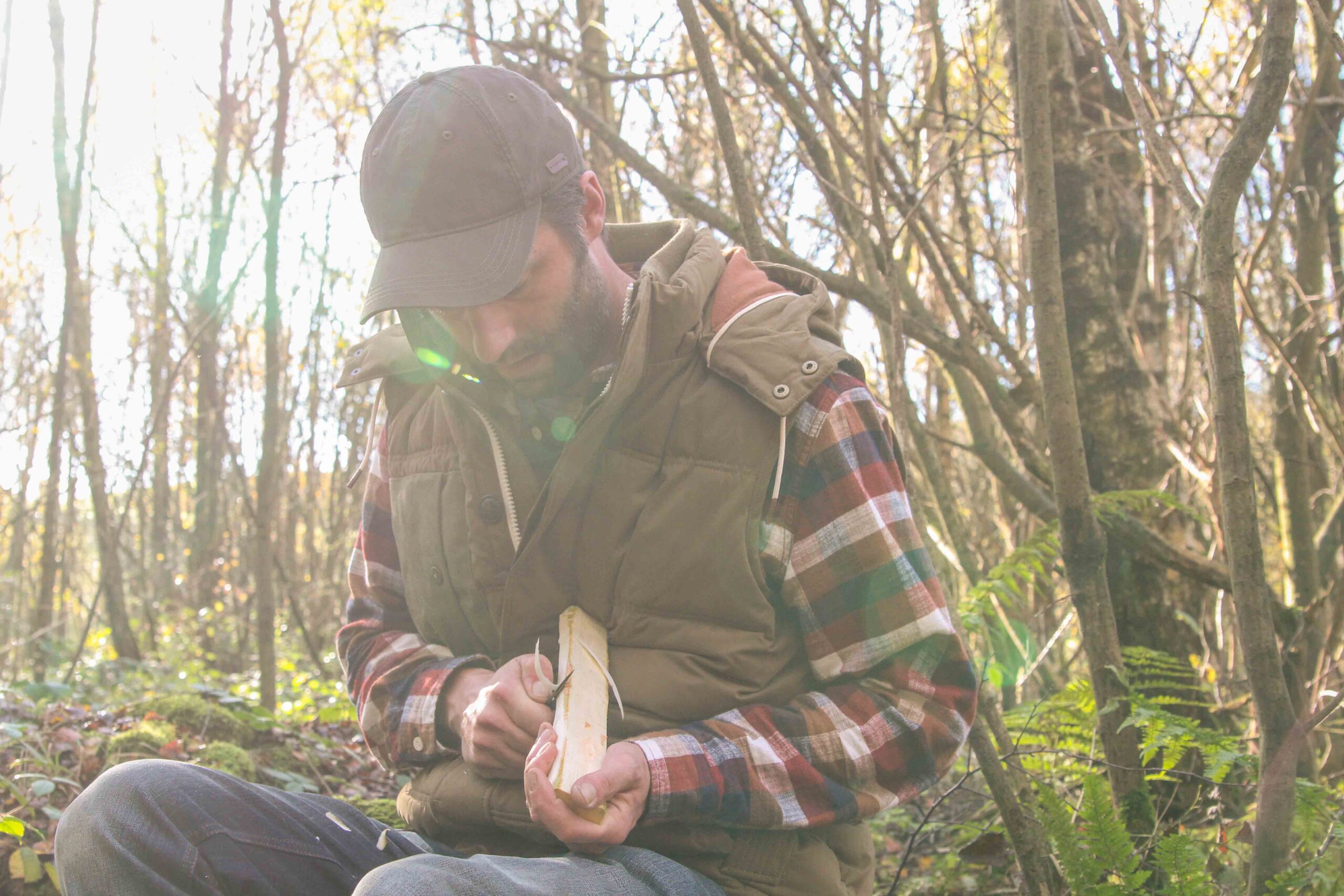 Woodcarving for Wellbeing with Giles Newman - Bushcraft Magazine